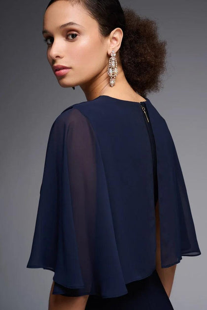 jr dress chiffon sleeve wrap-Silky Knit Fit And Flare Dress-Watch Us ...